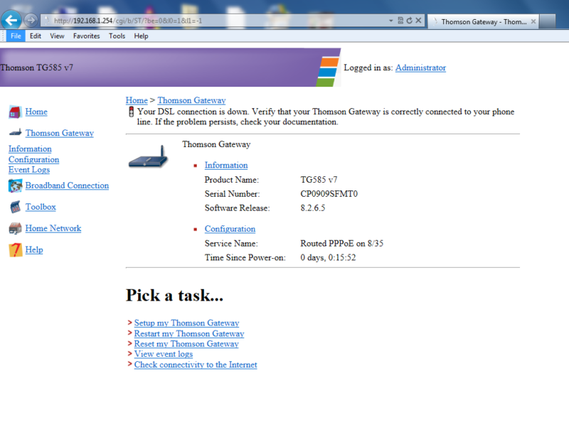 Thomson Speedtouch - Auracom